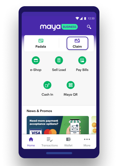 Maya Business App - International Remittance (Western Union)